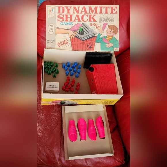 Milton Bradley | Toys | Vintage Dynamite Shack 968 Milton Bradley Game ...